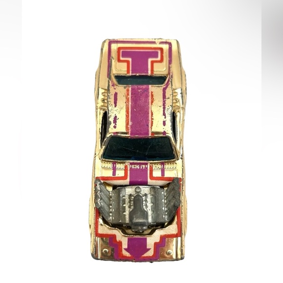 Toys | Vintage 197 Hot Wheels Rodger Dodger Gold Chrome Purple Stripes ...